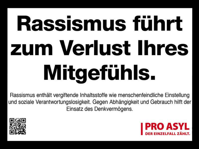 Gemeinsam Gegen Rassismus Pro Asyl